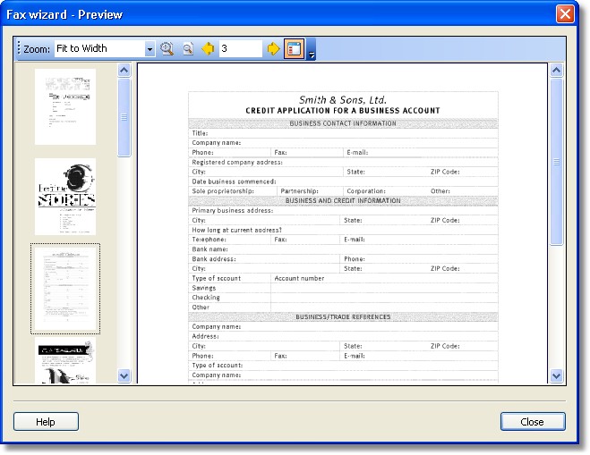 How do I... > Zetafax Client actions > Preview a message before sending it?